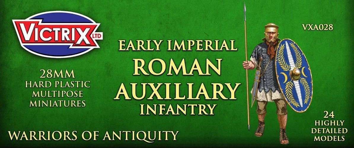 Victrix 28mm Early Imperial Roman Auxiliary Infantry - Wonderland ...