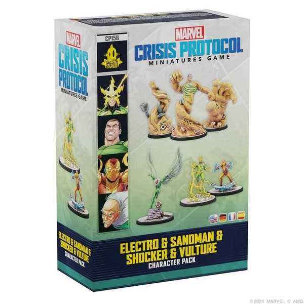 Atomic Mass Games Marvel Crisis Protocol: 156 Electro & Sandman ...