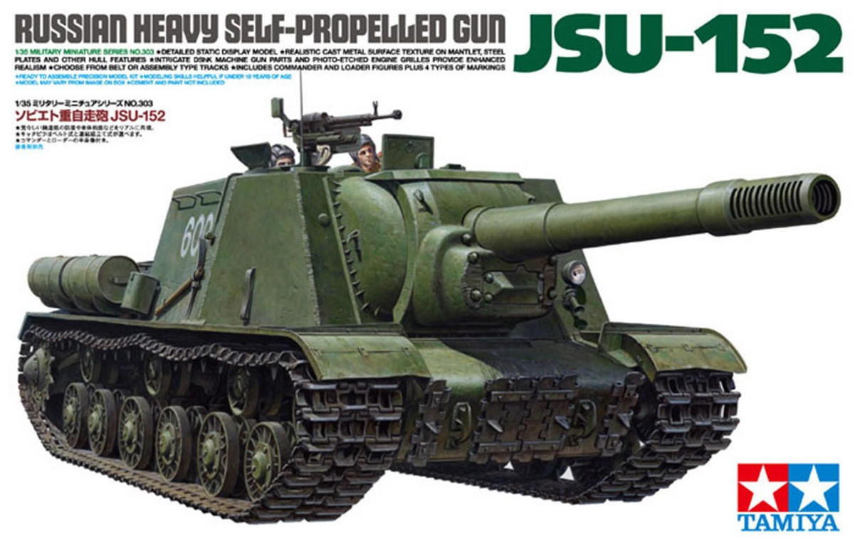 Tamiya 1/35 ISU-152 SPG - Wonderland Models | TA35303 | £44.99