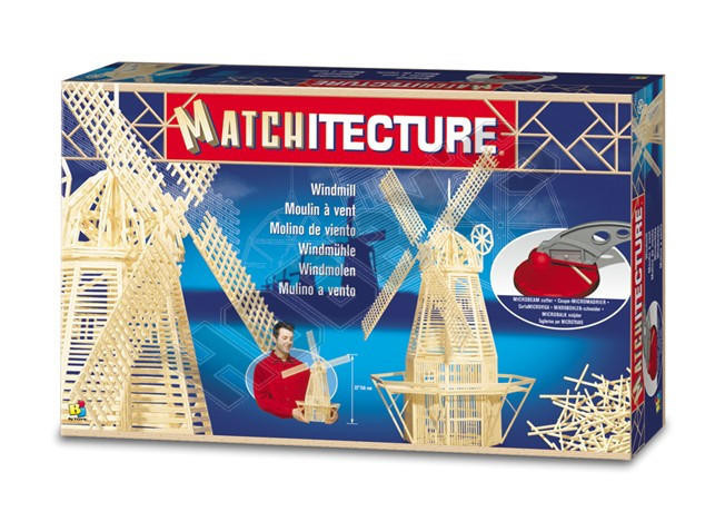 Matchitecture Windmill Matchstick Model - Wonderland Models | MT6621 ...