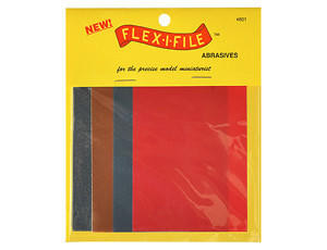 Flex-i-File Abrasive Sheets - Wonderland Models | FF801 | £6.10