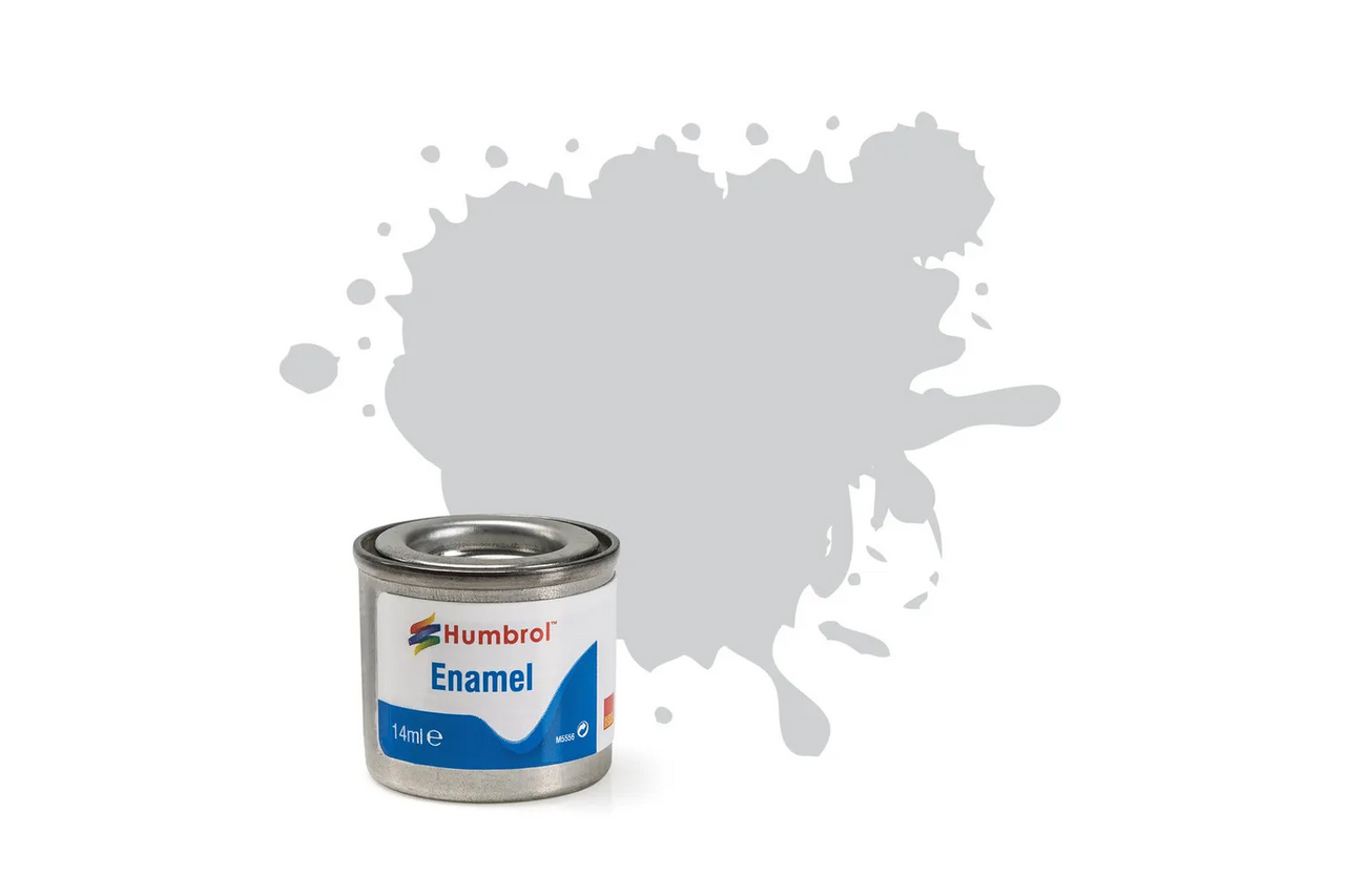 Humbrol 147 14ml Enamel Matt Light Grey Paint FS36495 Tinlet ...