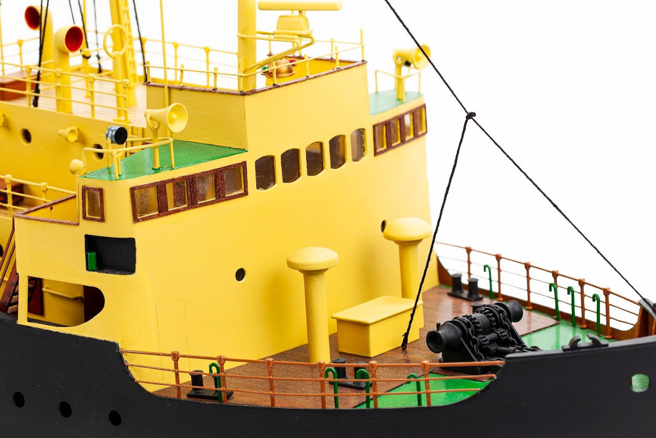 Billings Models 1/75 Icebreaker Elbjorn Wooden Boat Kit - Wonderland ...