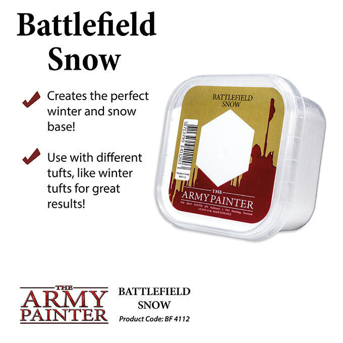 Army Painter Battlefields Snow Scatter 150ml - Wonderland Models ...