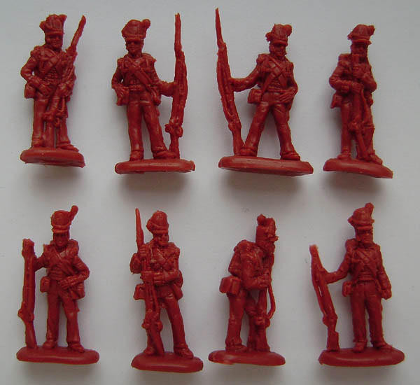 Strelets 1/72 Napoleonic British Infantry Standing at Ease - Wonderland ...