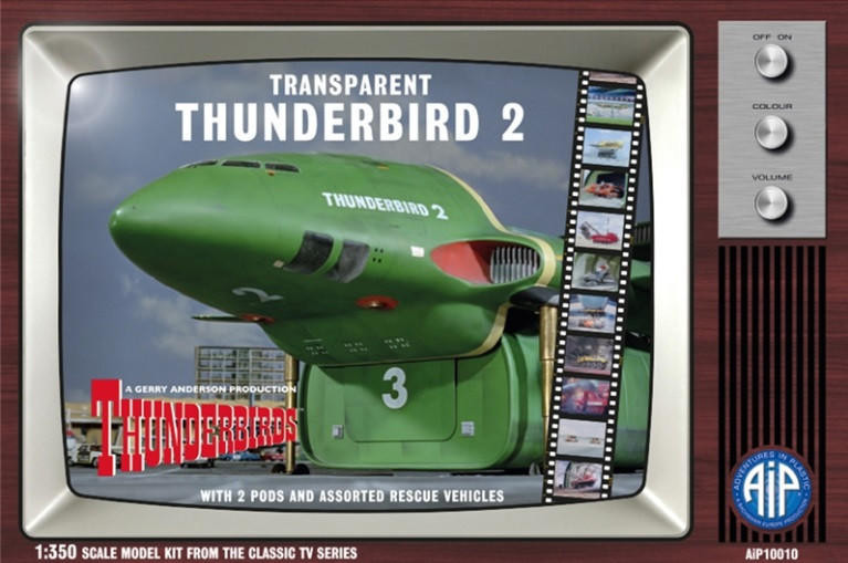 Adventures In Plastic 1/350 Transparent Thunderbird 2 Model Kit ...