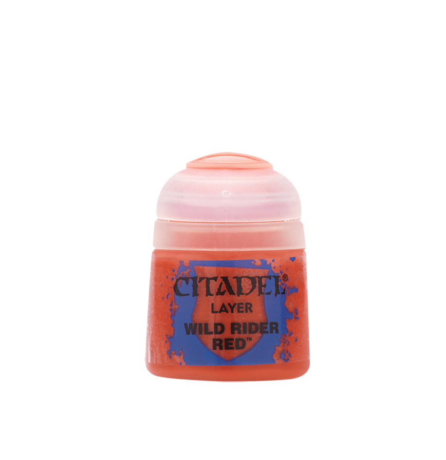 Citadel Colour 12ml Layer Wild Rider Red Acrylic Paint - Wonderland ...