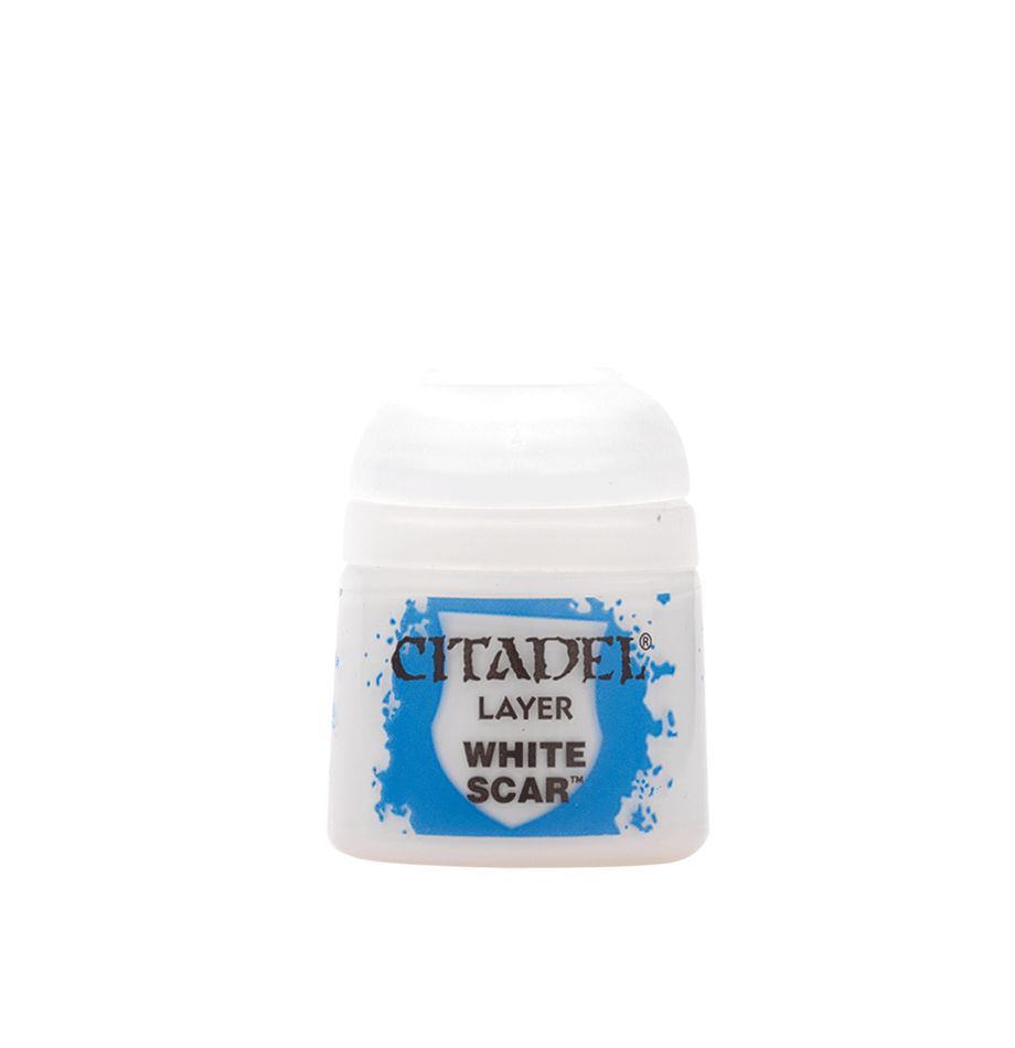 Warhammer Colour 12ml Layer White Scar Acrylic Paint - Wonderland ...