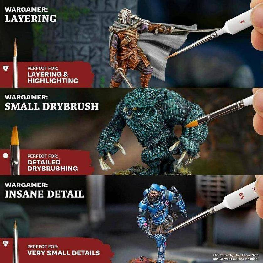 Army Painter Most Wanted Brush Set - Wonderland Models | TL5066 | £21.95