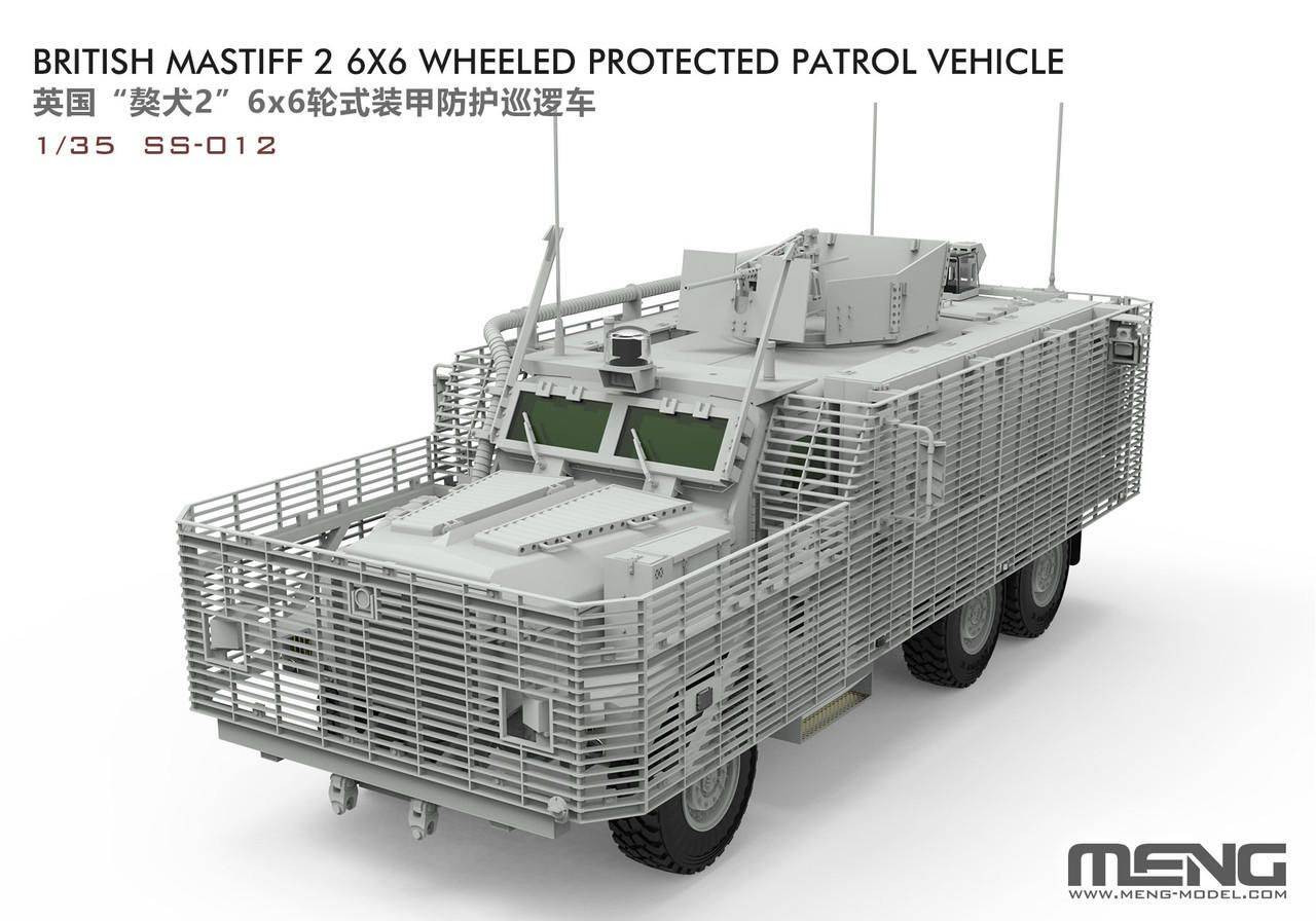 Meng Models 1/35 Mastiff 6x6 Patrol Vehicle British Army - Wonderland ...