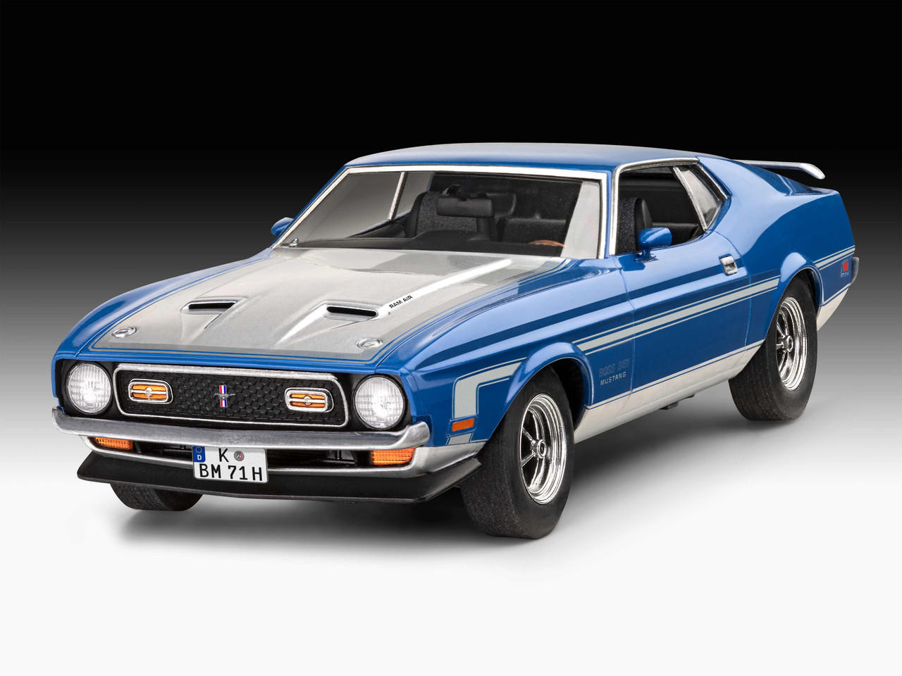Revell 1/24 71' Mustang Boss 351 Model Car kit - Wonderland Models ...