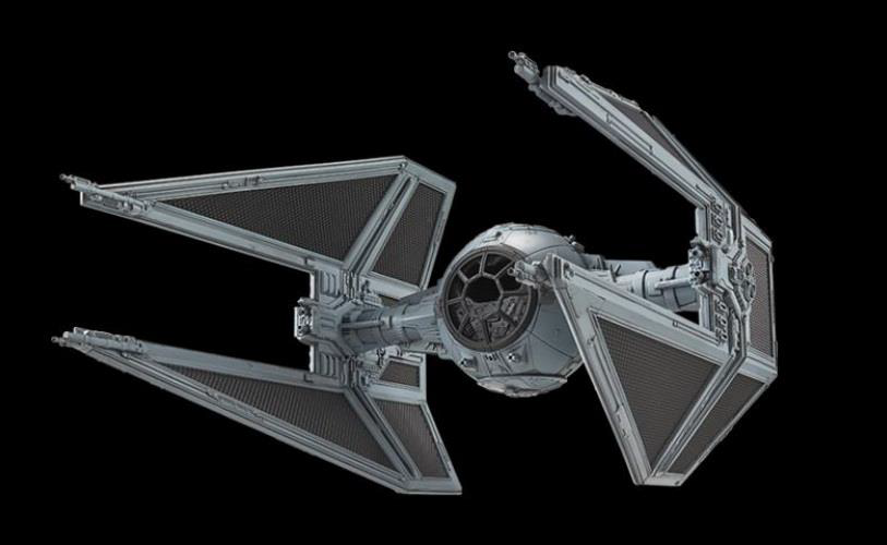 Revell 1/72 Ban-Dai Star Wars TIE Interceptor Model Kit - Wonderland Models | RV01212 | £59.99