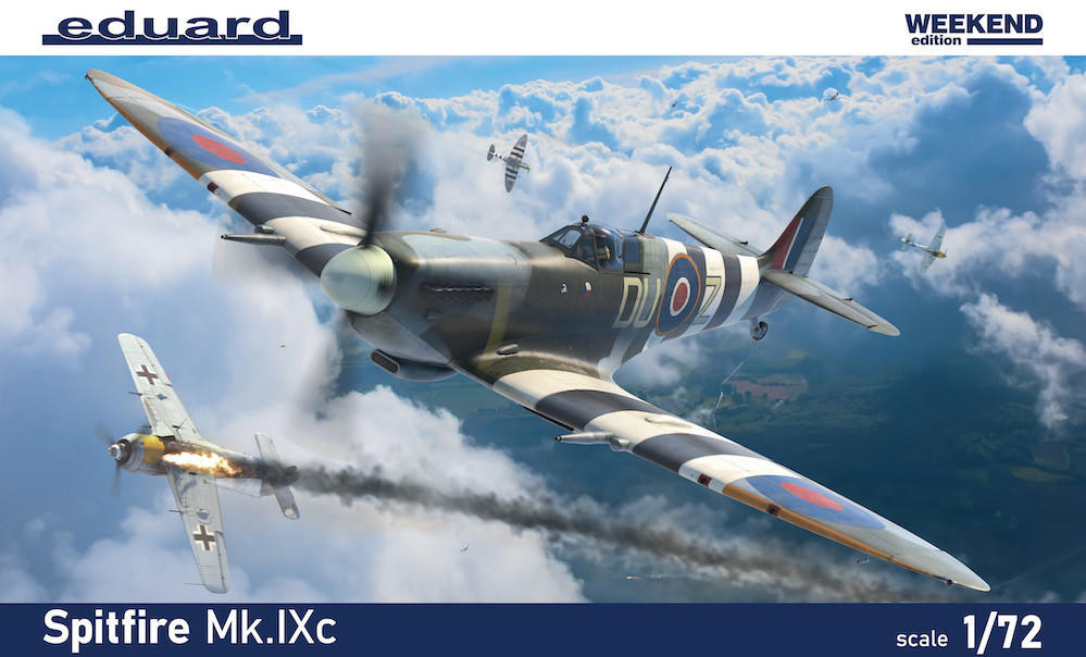 Eduard 1/72 Supermarine Spitfire Mk.IXc Weekend Edition Model Kit ...