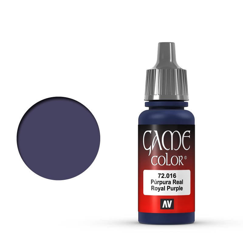 Vallejo 17ml Game Color 016 Royal Purple - Wonderland Models | VAL72016 ...