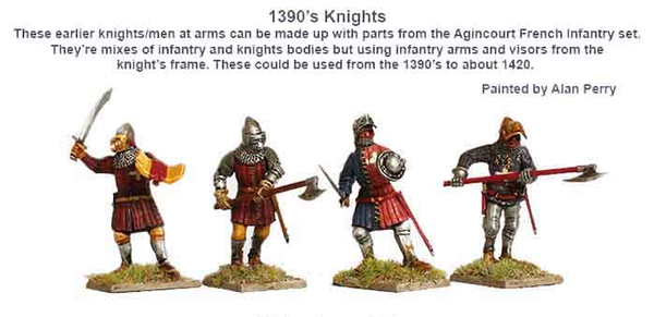 Perry Miniatures 28mm Hundred Years War French Infantry 1415-1429 ...