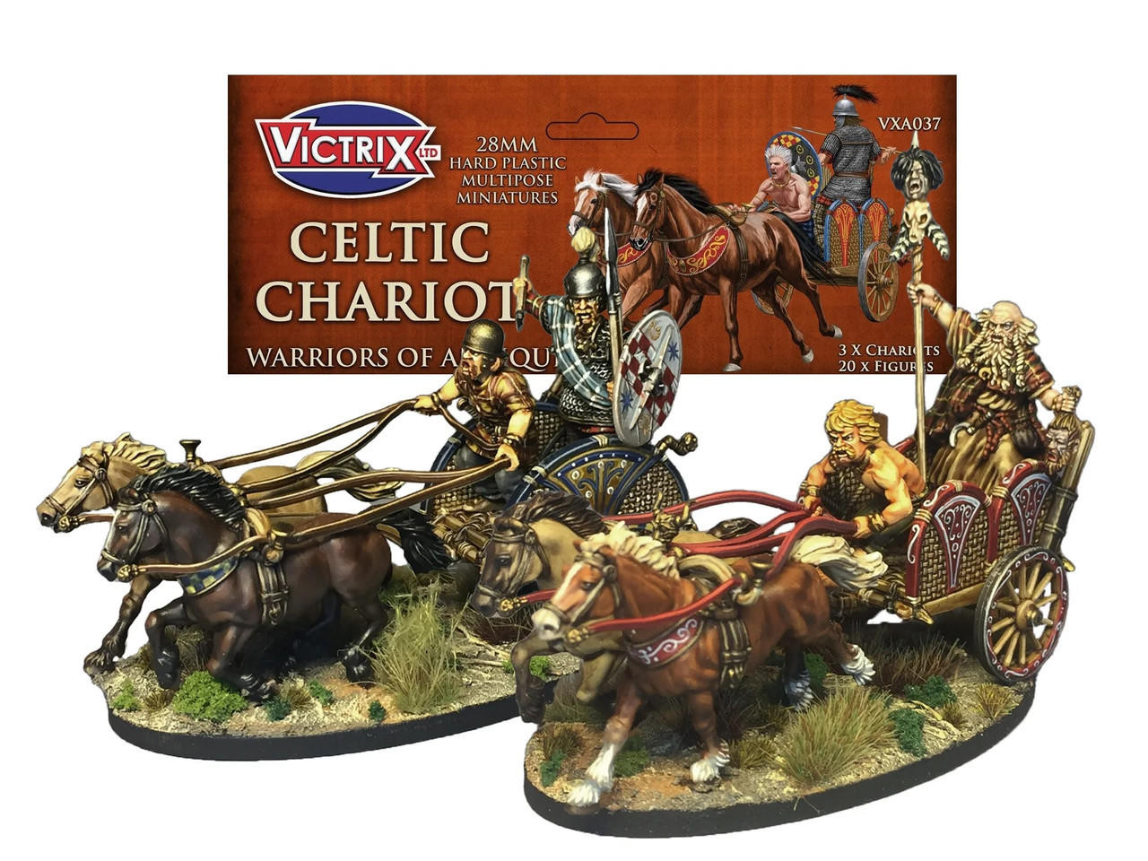 Victrix 28mm Celtic Chariots - Wonderland Models | VXA037 | £33.99