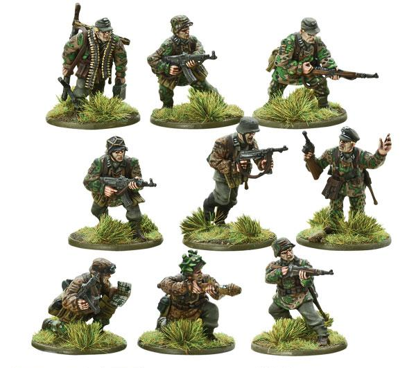 Warlord Games 28mm Bolt Action German Waffen SS Grenadiers 1942-1945 ...