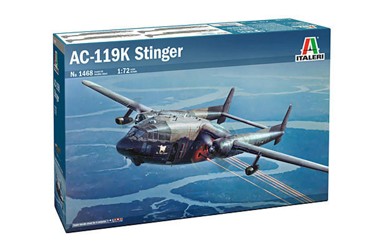 Italeri 1/72 Fairchild C-119K Stinger - Wonderland Models | IT1468 | £44.99