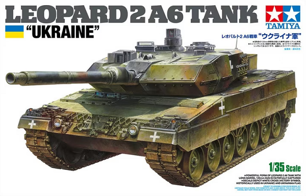 Tamiya 1/35 Leopard 2A6 Ukraine - Wonderland Models | TA25207 | £44.99