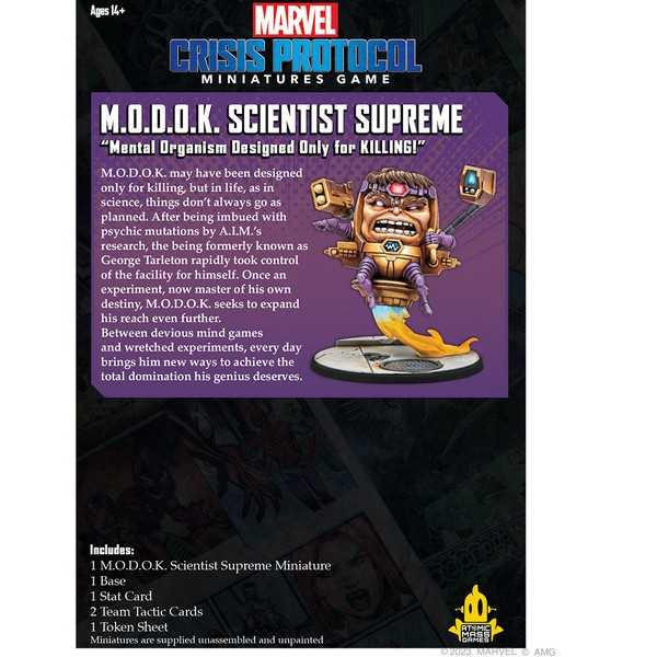 Atomic Mass Games Marvel Crisis Protocol: 145 MODOK Scientist Supreme ...