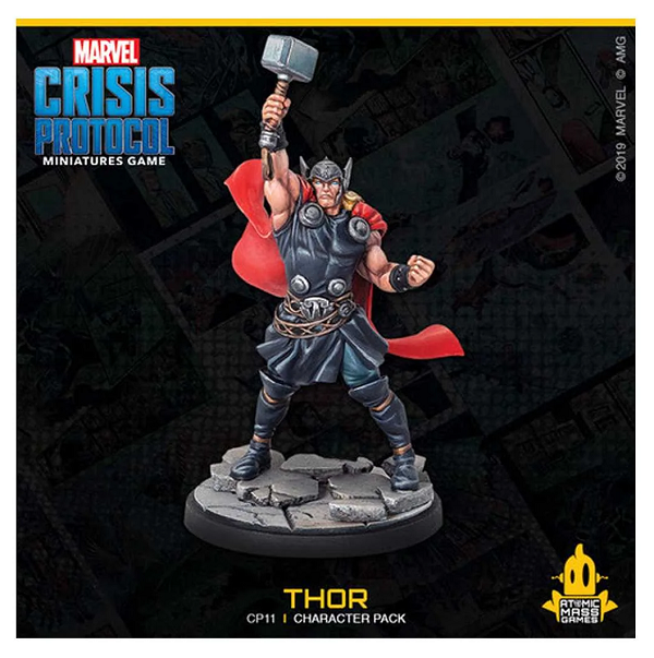 Atomic Mass Games Marvel Crisis Protocol: 011 Thor and Valkyrie ...