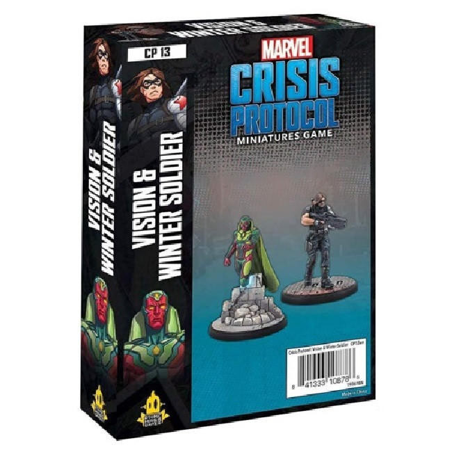 Atomic Mass Games Marvel Crisis Protocol: 013 Vision and Winter Soldier ...