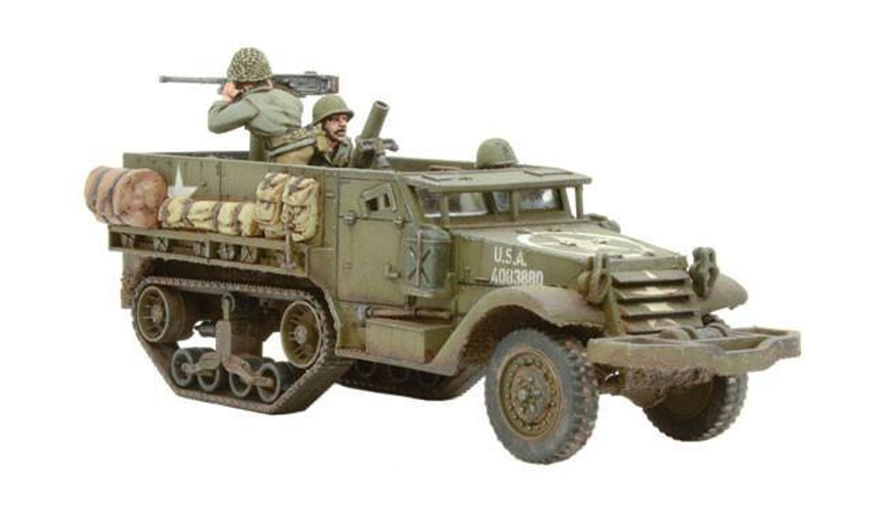 Warlord Games 28mm Bolt Action - US Forces - M21 Mortar Carrier Half ...
