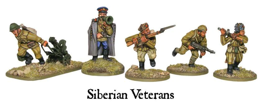 Warlord Games 28mm Bolt Action - Soviet Forces - Siberian Veterans ...