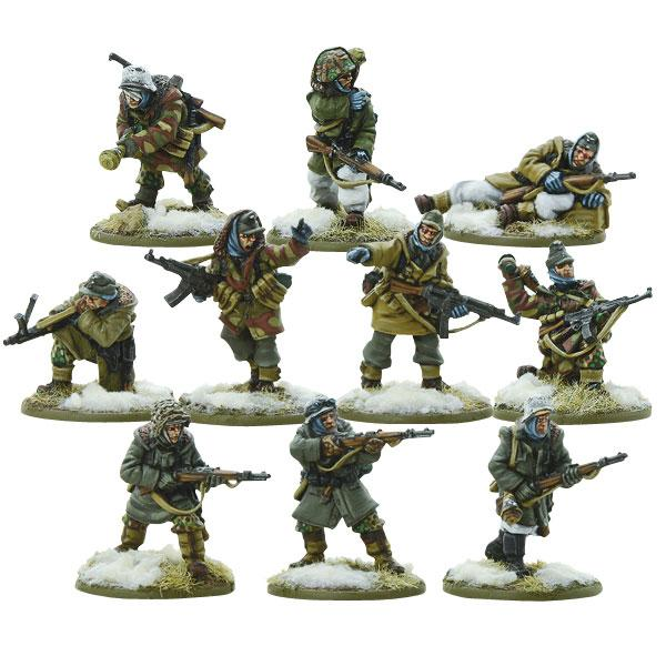 Warlord Games 28mm Bolt Action - German Forces - Waffen-SS Squad in ...