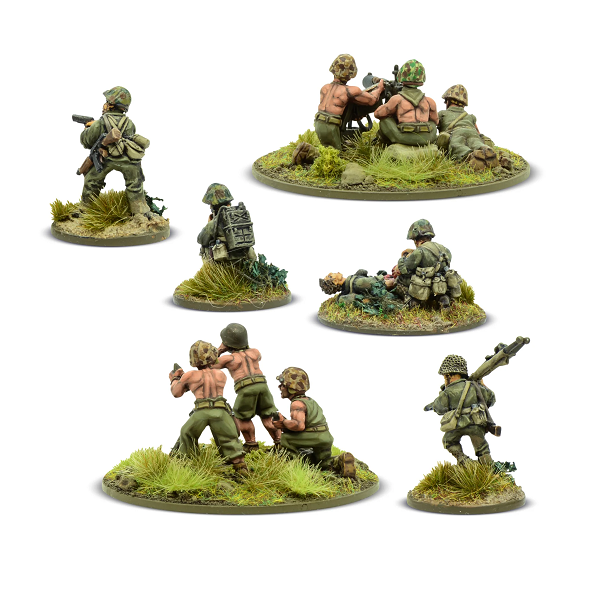 Warlord Games 28mm Bolt Action - US Forces - Marine Corps Support Group ...