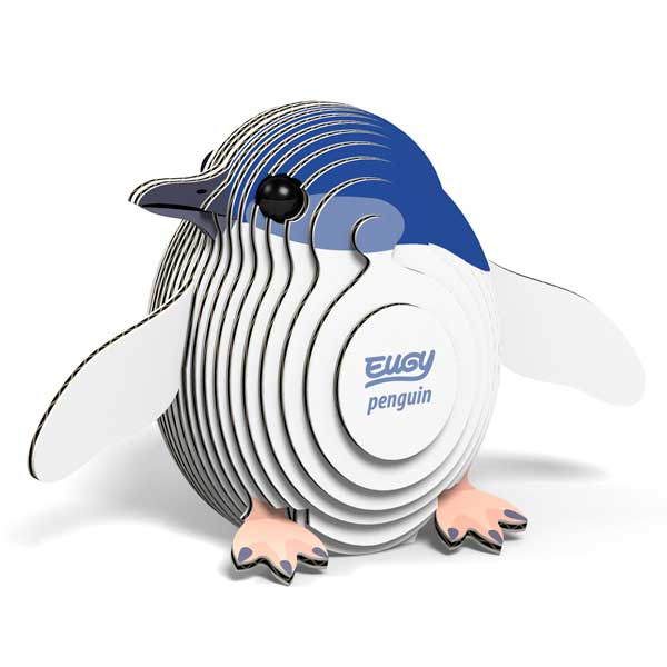 Eugy 17 Penguin Card 3D Puzzle - Wonderland Models | D5005 | £8.50