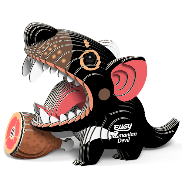 Eugy 35 Tasmanian Devil Card 3D Puzzle - Wonderland Models | D5053 | £8.50