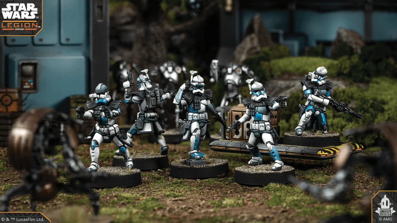 Atomic Mass Games Star Wars Legion - Galactic Republic - Unit Expansion ...