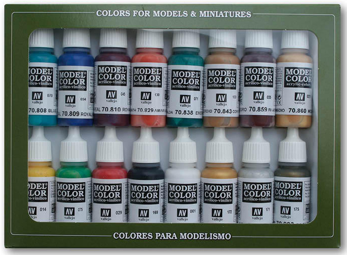 Vallejo Model Color Set - Medieval Colors - Wonderland Models ...