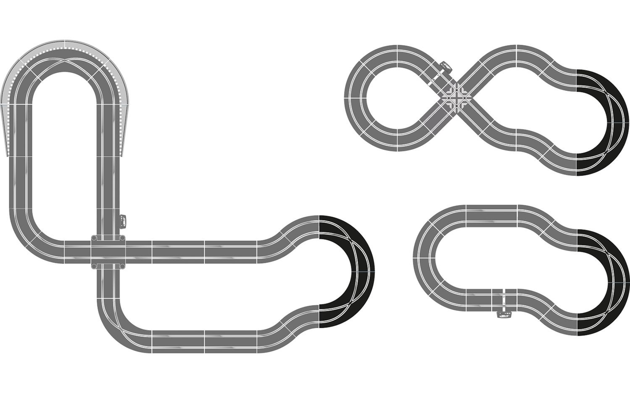 Scalextric Racing Curves Track Accessory Pack - Wonderland Models ...