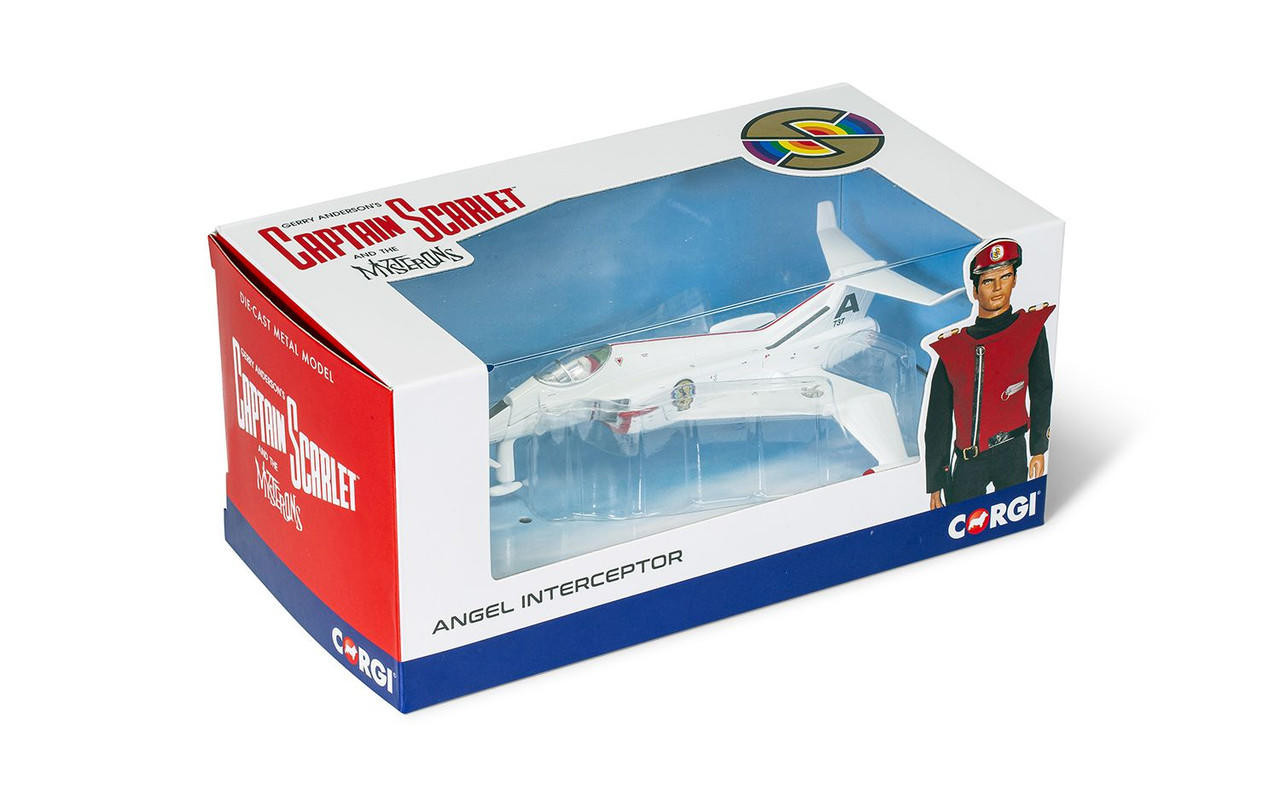 Corgi Captain Scarlet (Classic) - Angel Interceptor - Wonderland Models ...