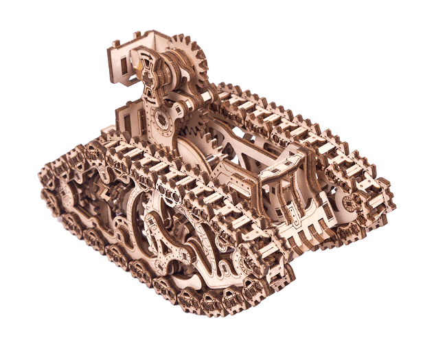 Wood Trick Steam Tank 3D Wooden Model Kit - Wonderland Models | WDTK030 ...