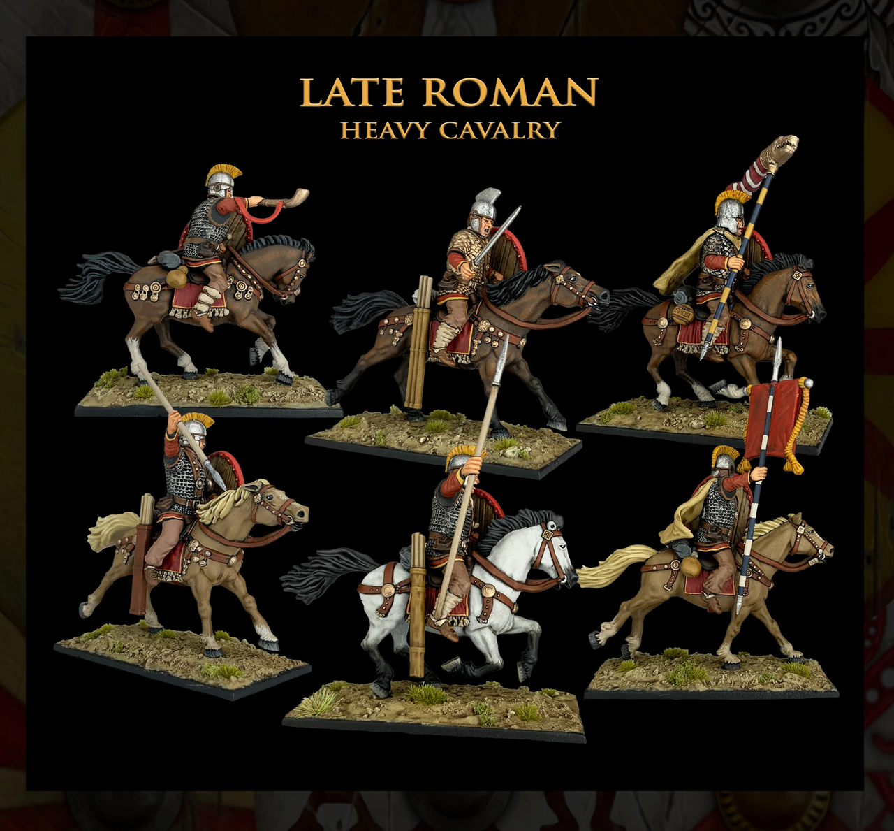 Victrix 28mm Late Roman Armoured Cavalry - Wonderland Models | VXDA010 ...