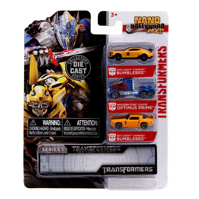 Jada Transformers Nano 3 Pack Diecast Models - Wonderland Models ...
