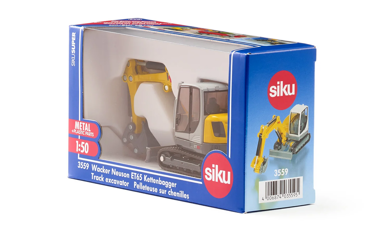 Siku Wacker Neuson ET65 Track Excavator Diecast Model - Wonderland ...