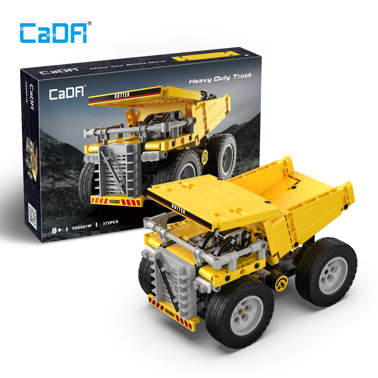 CaDA Heavy Duty Tipper Truck - Wonderland Models | C65001W | £19.99