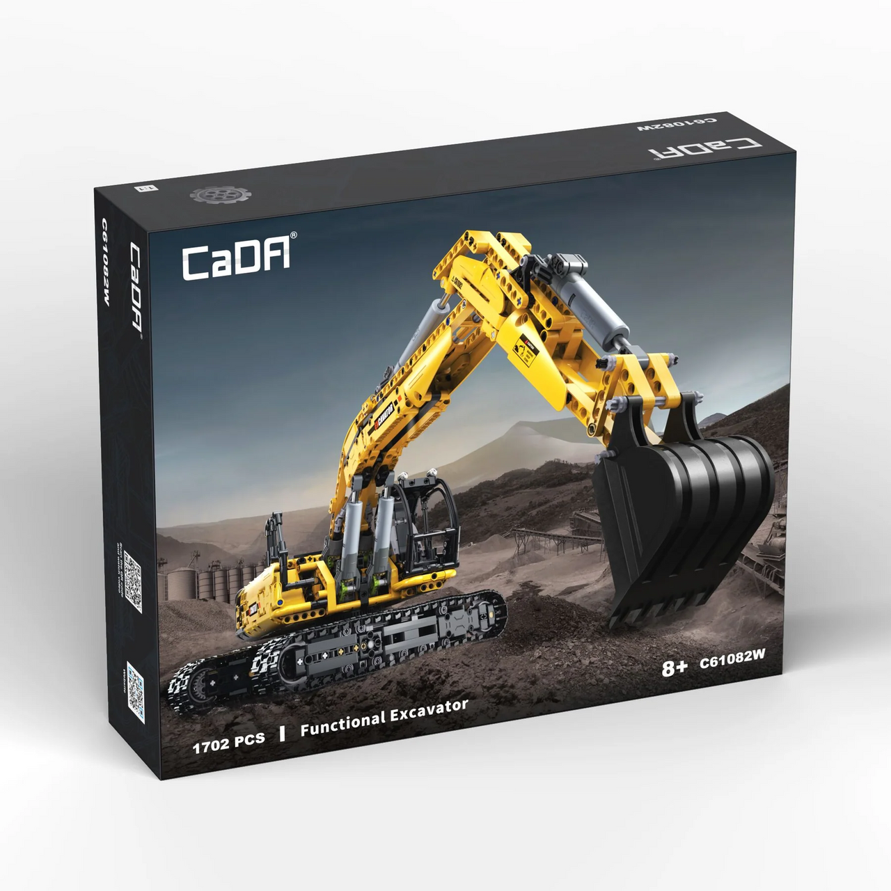 CaDA Functional Excavator - Wonderland Models | C61082W | £89.99