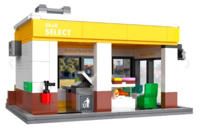 CaDA Shell Select Store - Wonderland Models | C66027W | £19.99