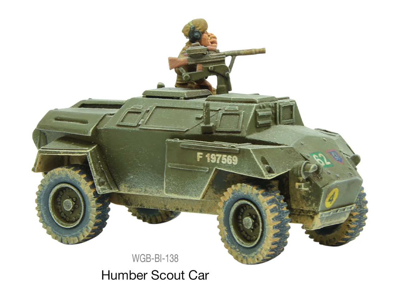 Warlord Games 28mm Bolt Action - British Forces - Humber Scout Car ...