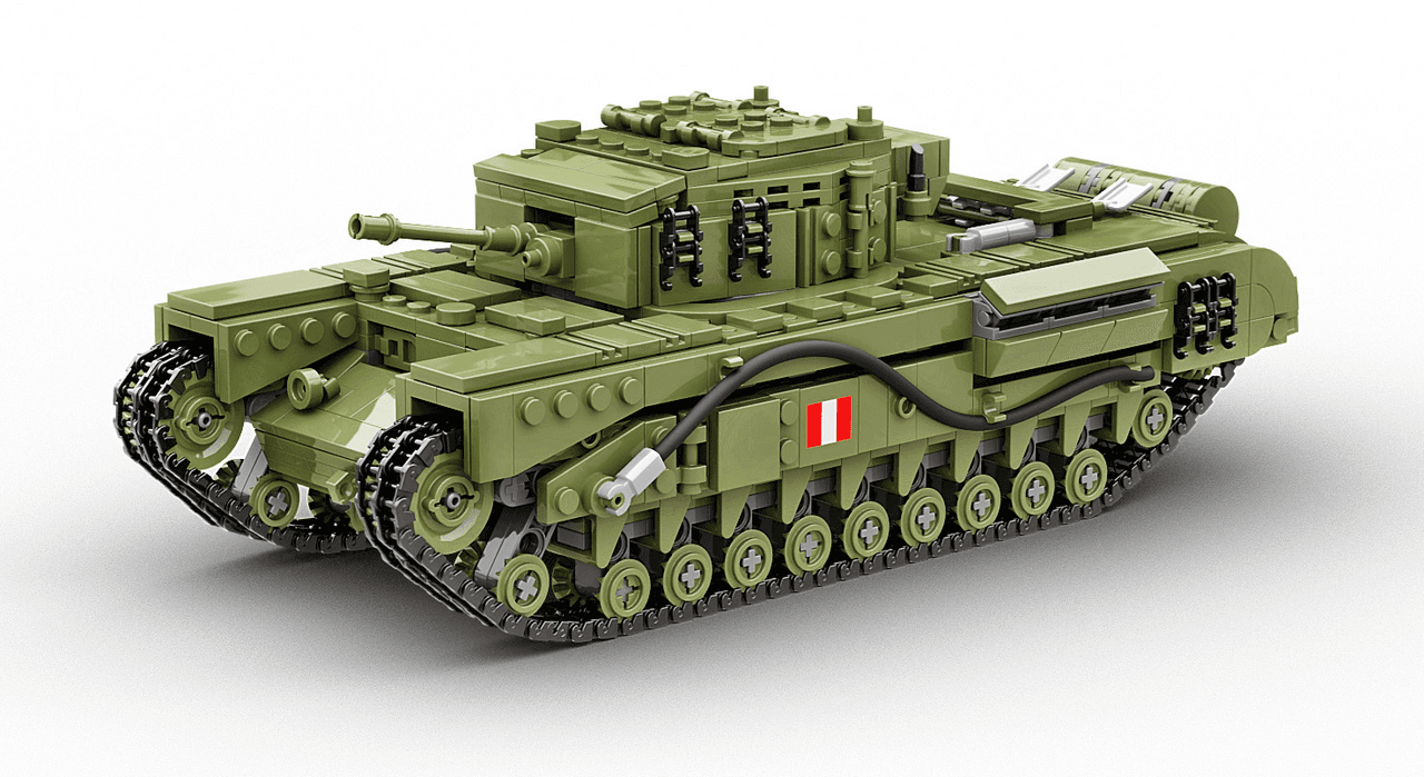 Build Army 1/33 Churchill Mk.III Infantry Tank - Wonderland Models ...