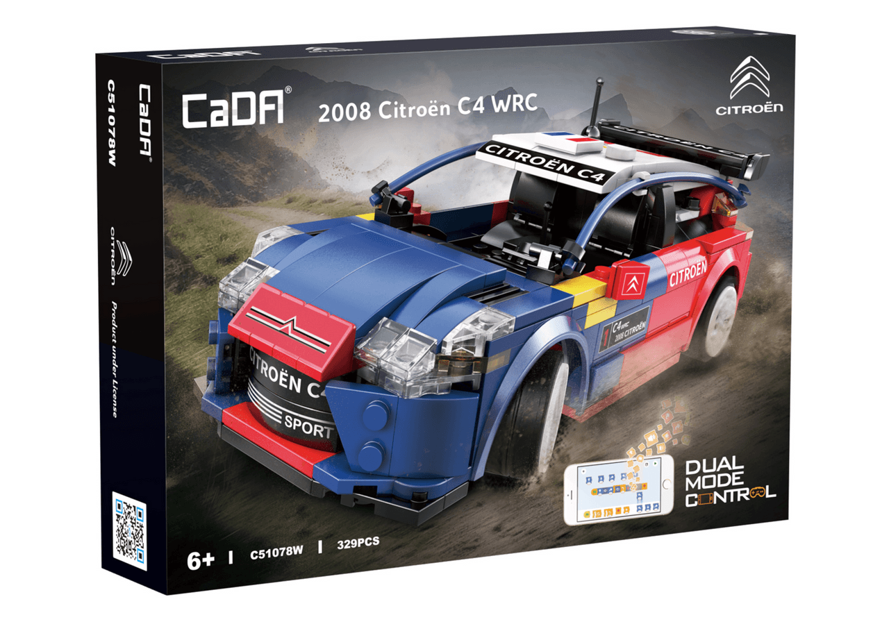 CaDA 1/20 RC Citroen C4 WRC 2008 - Wonderland Models | C51078W | £24.99