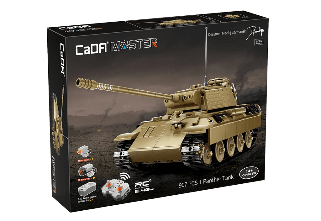 CaDA RC Panther Tank - Wonderland Models | C61073W | £66.99