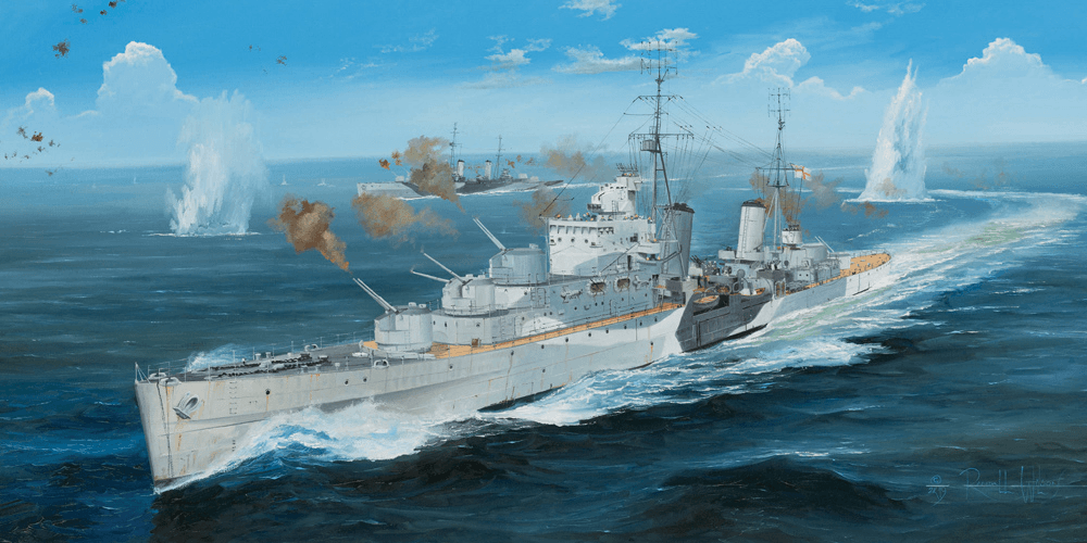 Trumpeter 1/350 HMS Argonaut Dido-class Light Cruiser - Wonderland ...