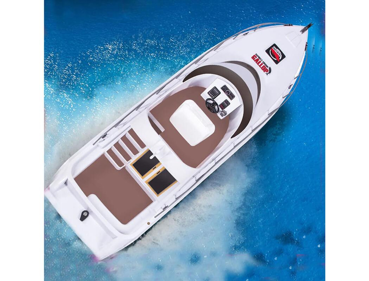 Heng Long Salina 2Ch Powered Yacht 2.4Ghz RTR RC Boat - Wonderland Models | HL3867 | £89.99
