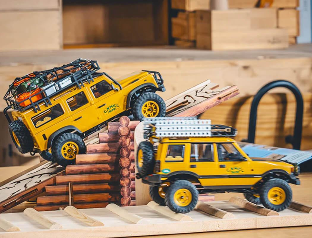 FMS 1/24 Land Rover Defender D110 RTR Yellow Off-Road Vehicle ...